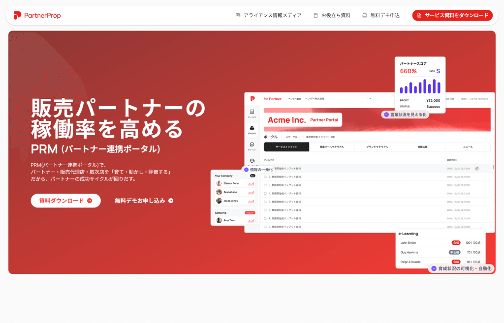 PartnerProp（パートナープロップ）の特徴や注目ポイント・料金などについて徹底リサーチ | 集客・広告戦略メディア「キャククル」